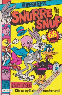 Tegneserieparadiset Pegasus | Snurre Snup superhæfte 1982 1