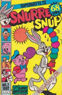 Tegneserieparadiset Pegasus | Snurre Snup superhæfte 1982 2