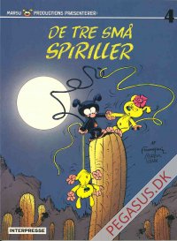 Tegneserieparadiset Pegasus | Spirillen 4: De tre små spiriller