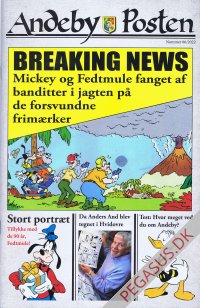 Tegneserieparadiset Pegasus | Anders And & Co. 2022 24x: Andeby Posten 6/22