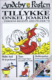 Tegneserieparadiset Pegasus | Anders And & Co. 2022 46x: Andeby Posten ...